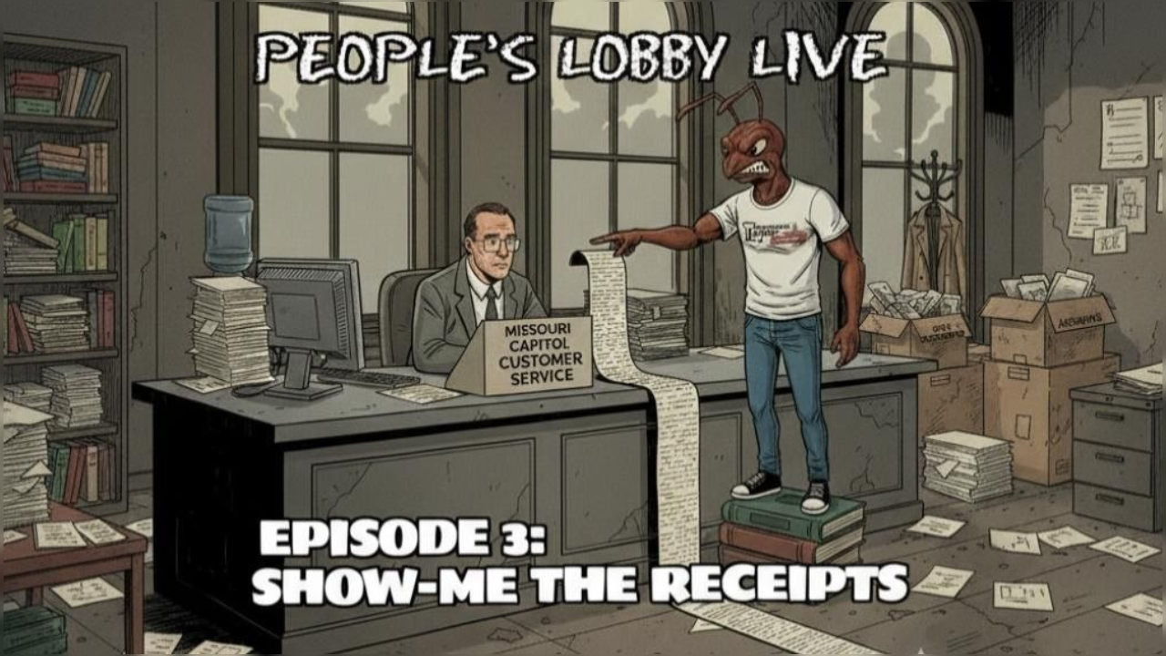PLMO Episode 3: Show-Me the Receipts - The People's Lobby of Missouri